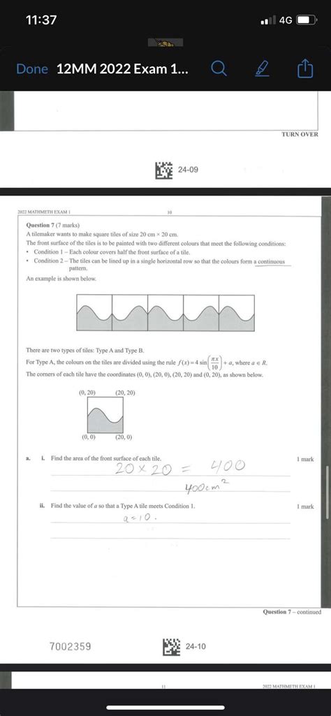 Vce Methods Exam 1 Solutions Rvce