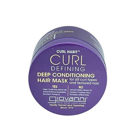 Giovanni Curl Habit Curl Defining Deep Conditioning Hair Mask