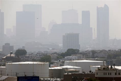 Mass Weather Canadian Wildfire Smoke Prompts Air Quality Warning