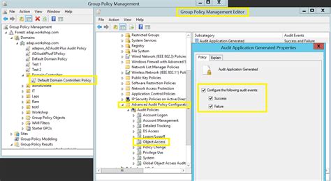 Manual Config Of Audit Policy Adfs Auditing Guide Adaudit Plus