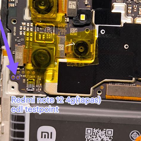 Redmi Note 12 4g Tapas Test Point Edl Mode