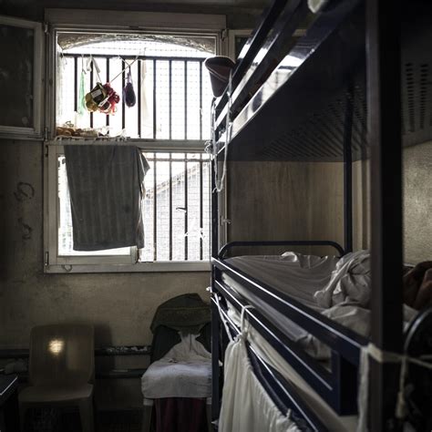 Overcrowded Prison Cell