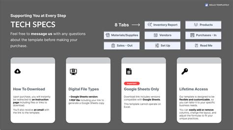 Inventory Management Template