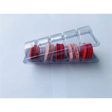 Caixa Blister Para 5 Macarons 5 Pct C 20 Un Embalagem De Transporte