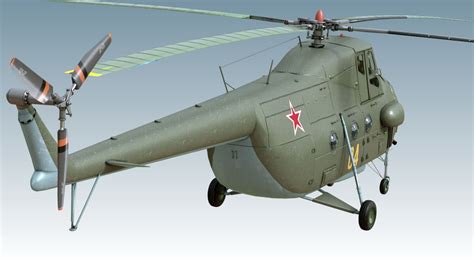 Mil Mi 4 3d Model By Be Gemot