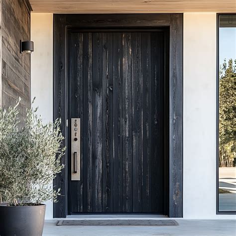 Puertas De Entrada Negras Estilo Y Elegancia Para Tu Hogar