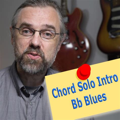 Bb Blues Chord Solo Introduction Jens Larsen