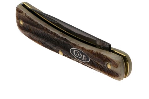 Case Sod Buster Jr 36741 Vintage Bone Pvd Blade V6137 Pocket Knife