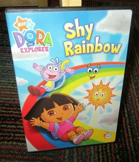 Nick Jr Dora The Explorer Shy Rainbow Animated Dvd 4 Adventure