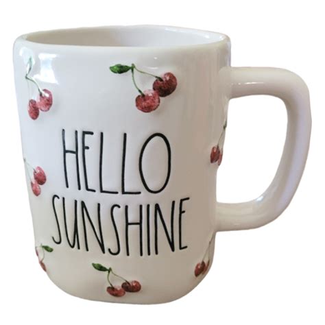 Rae Dunn Hello Sunshine Mug Cherry Dunn Directory
