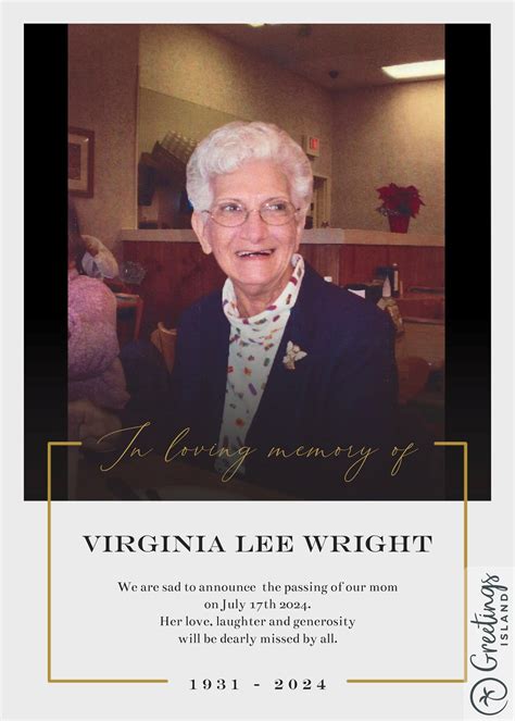 Virginia Wright Obituary Dallas Tx