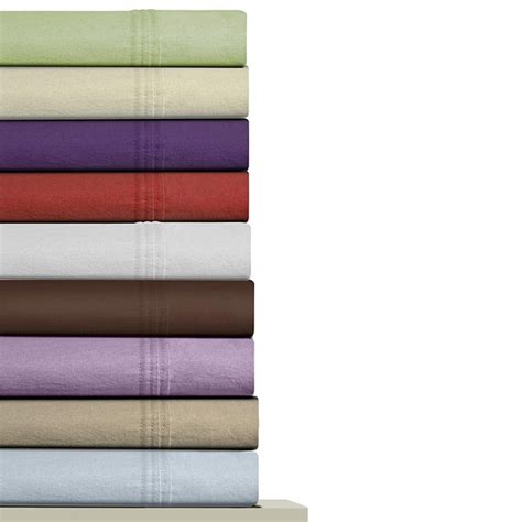 Marwah Corporation Luxury Extra Deep Pocket Solid Flannel Bed Sheet Set