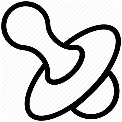 Pacifier Sketch At Explore Collection Of Pacifier Sketch