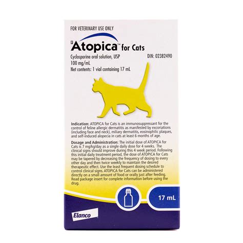 Atopica For Cats Centralvetshop