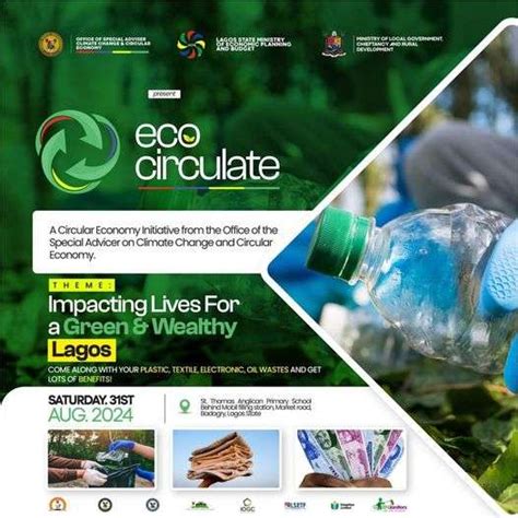 Circular Economy Lasg Set To Launch Eco Circulate Sensitisation Campaign