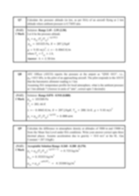 Solution Introduction To Aerospace Engineering And Flight Assignment 1