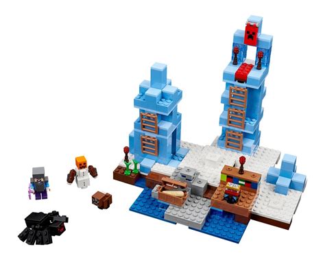 LEGO Set 21131-1 The Ice Spikes (2017 Minecraft) | Rebrickable - Build ...