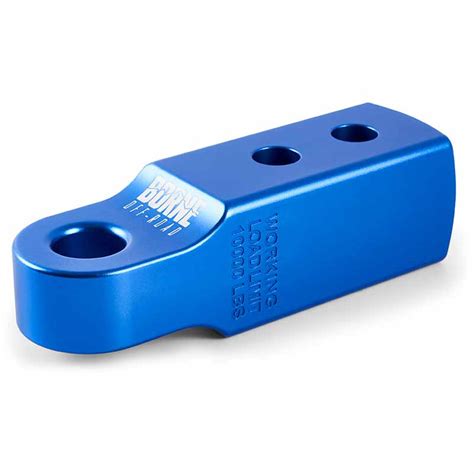 Borne Off Road Bnhr 2 Bl Blue Cnc 2 Hitch Receiver Shackle Mount Xdp