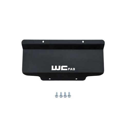 Wehrli 11 19 Gm Duramax 66l Lower Splash Shield Kit Wcfab Red