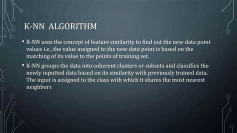 Fake Currency Detection Using Knn Algorithmpptx