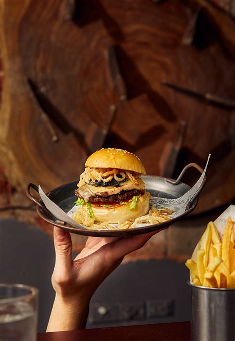 Chops Burger X 100mm Media On Behance