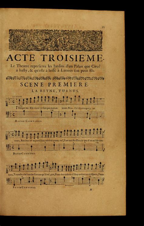 Enée Et Lavinie Collasse Pascal Imslp Free Sheet Music Pdf Download