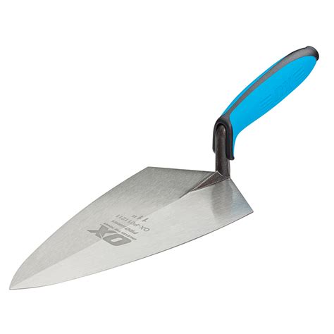Hawks Trowels And Bricklaying Tools Ox Pro Brick Trowel Philadelphia Pattern 10 250mm Kernow