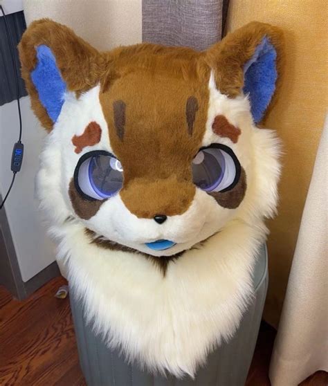 In Stock Kemono Japanese Style Fursuit Head Furry Fursona Fantasy