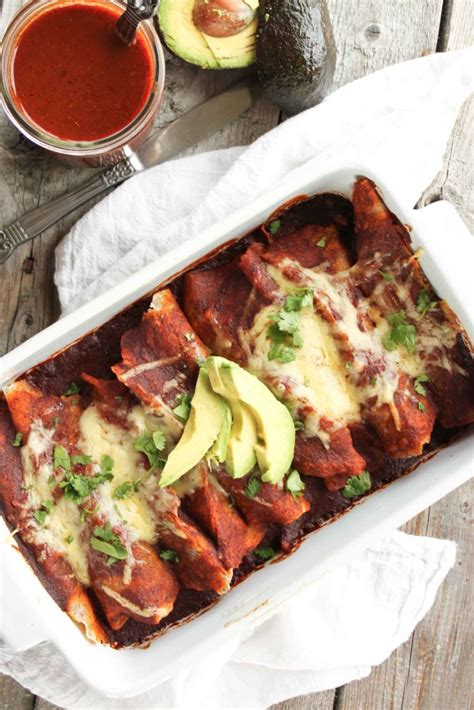 Traditional Chicken Enchiladas Simple Roots
