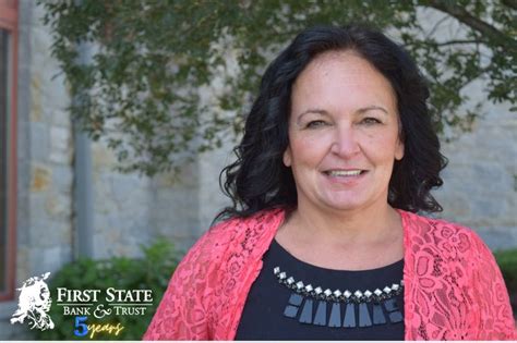 First State Bank And Trust On Linkedin Congratulations To Kimberly Singleton Vice President Bank