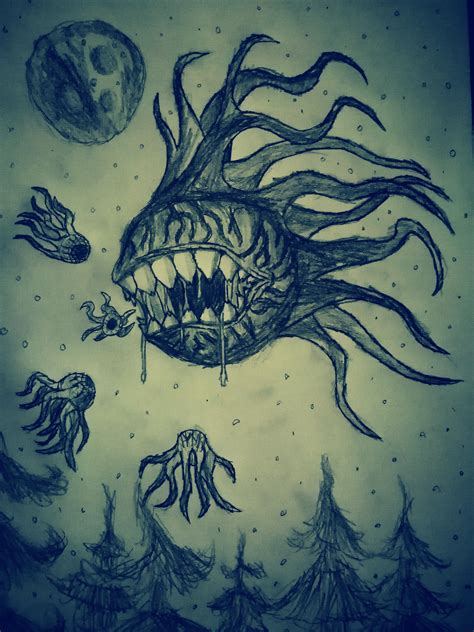 How To Draw The Eye Of Cthulhu