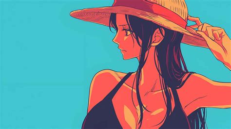 Nico Robin Sun Hat 4k Desktop Wallpaper Free Download
