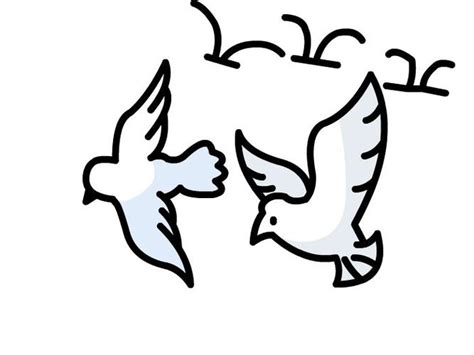 鸟群简笔画 鸟群怎么画简单又好看 苗苗知道