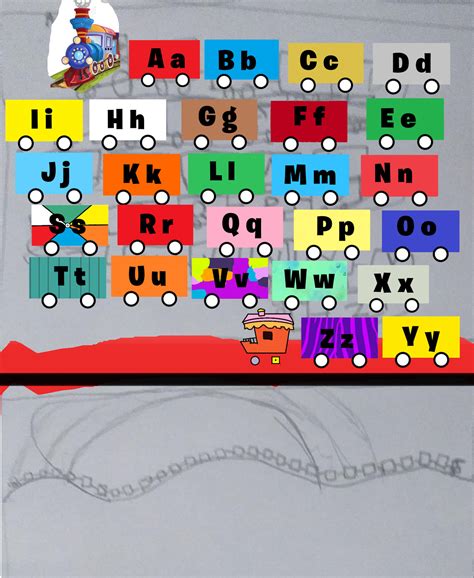 Abc Train By Srserito On Deviantart