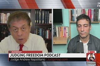Judging Freedom W Judge Andrew Naolitano Judge Andrew Napolitano