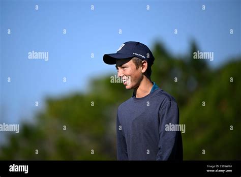 Carson Kuchar Walks On The Second Hole During The Final Round Of The