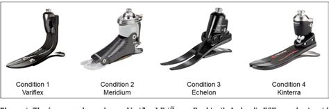 Figure 1 From The Influence Of Transtibial Prosthesis Type On Lower Body Gait Adaptation A Case