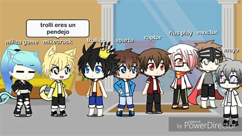 Eres Un Pendejo ¡un Que¡gacha Life Youtube