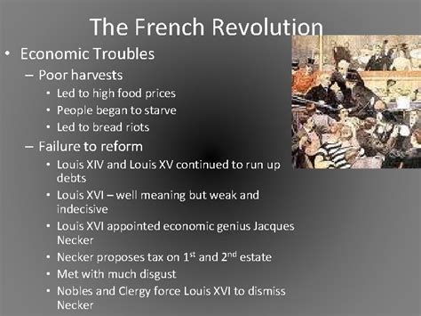 The French Revolution The French Revolution The Old