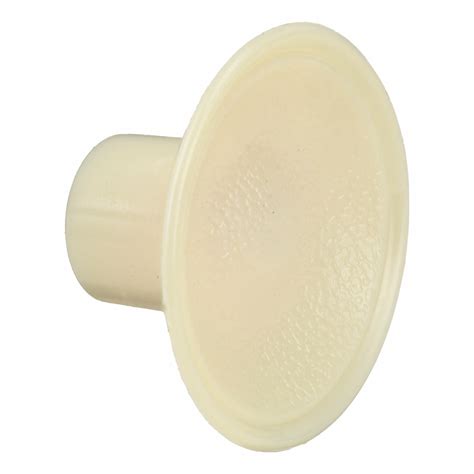 Prime Line Ivory Thermoplastic Closet Door Pull Knob 430w37n 6754