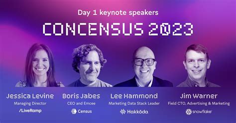 Excited To Be On The Keynote Panel For Concensus 2023 Coming Up On