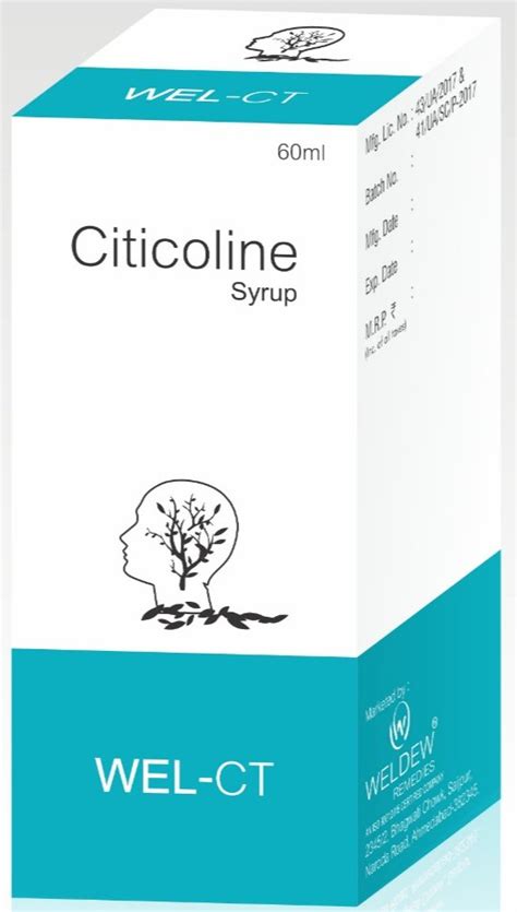 500mg Citicoline Syrup For Hospital At ₹ 750box In Ahmedabad Id