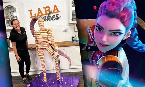 Tiktok Baker Creates Life Sized Rumi Cake Goes Viral Onlinespacenews