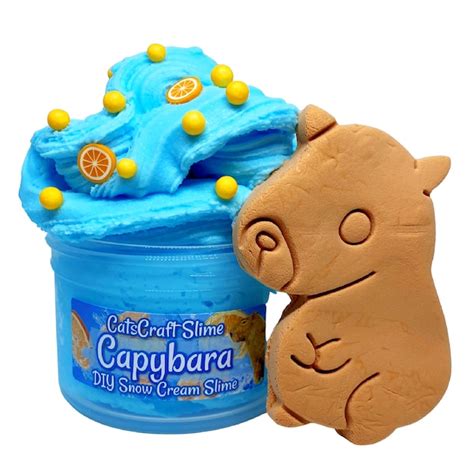 Capybara Slime Toys Etsy