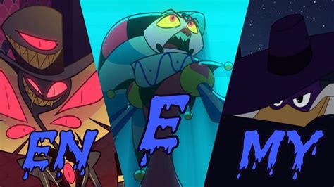 Hazbin Hotel Helluva Boss Ducktales Sir Pentious Fizzarolli Darkwing