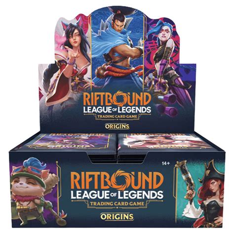 Riftbound League Of Legends Tcg Origins Booster Box 24 Packs
