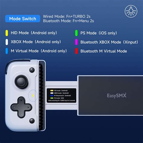 Easysmx M05 Type C Mobile Phone Controller For Cloud Gaming Xbox Game