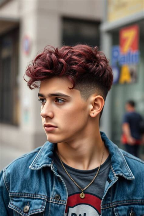 15 Modern Burgundy Hair Ideas For Men Favorite Hair Styles Trendy