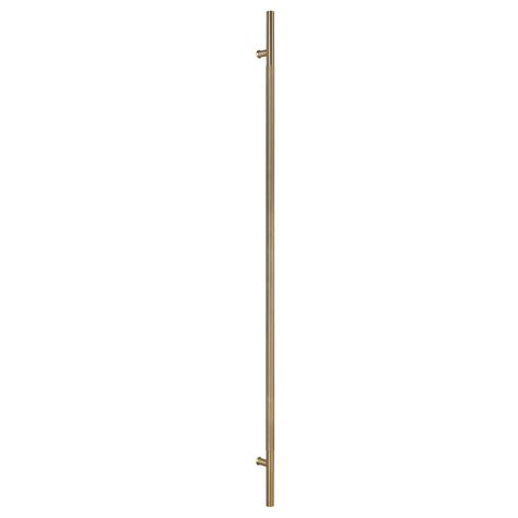 Door Pulls Collection Knurled 60 Centers Long Door Pull In Satin