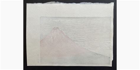 Fine Wind Clear Morning Red Fuji Reprint Small Version